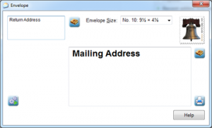 Really Easy Envelope Printer